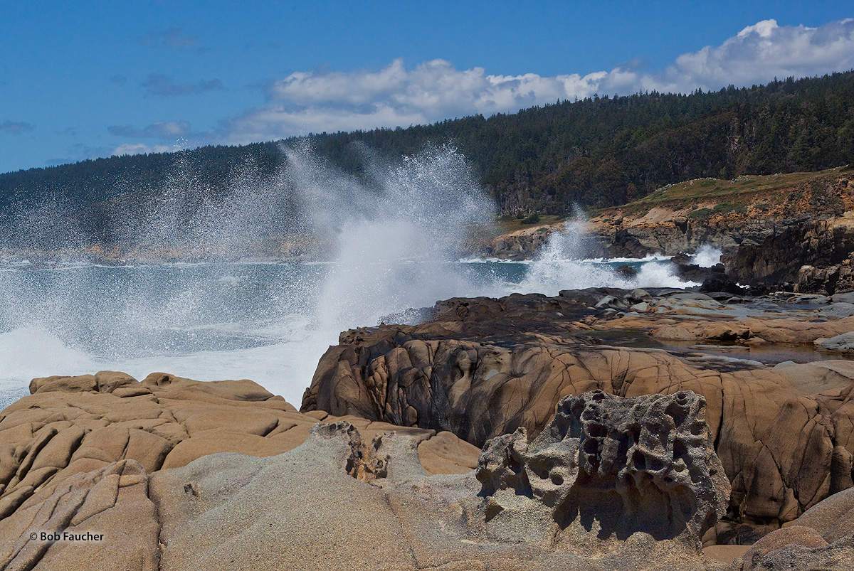 Power Spray | Salt Point SP | Robert Faucher Photography